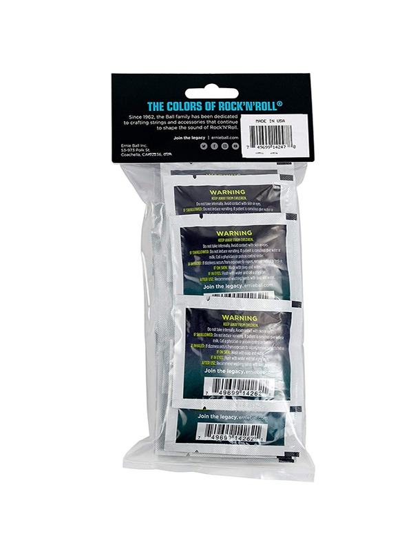 Ernie Ball STRING CLEANER 20 PK - گیتار ایران