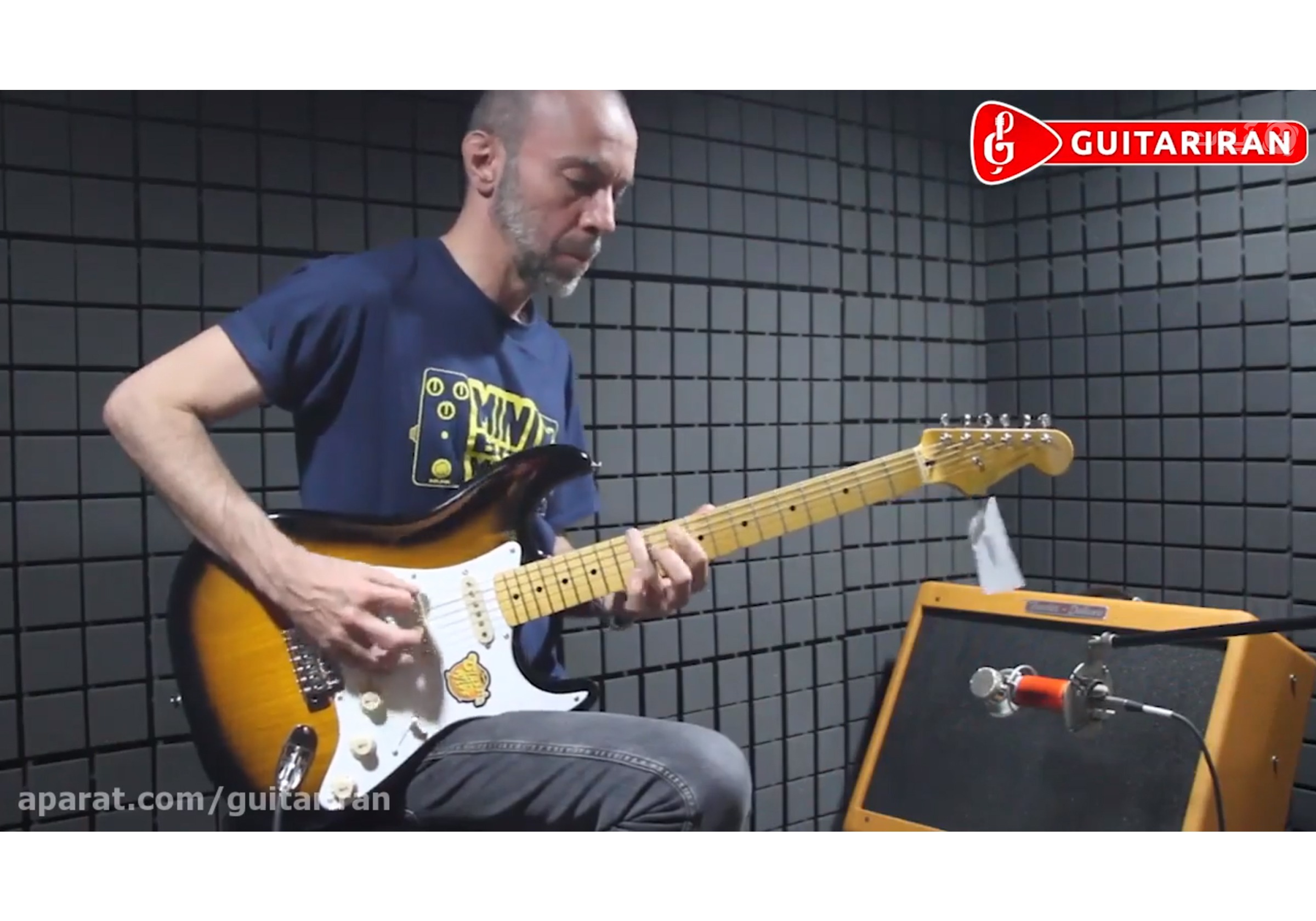 بررسی صدای امپ Fender مدل Hot Rod Deluxe و گیتار Squier Classic Vibe ...