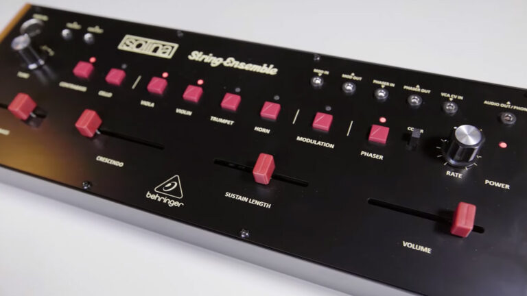 رونمایی از نسخه مدرن Solina String Ensemble توسط Behringer - گیتار ایران